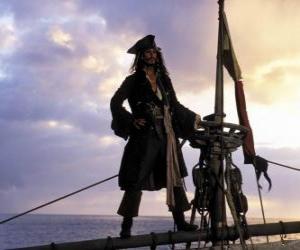 Captain on the lookout position puzzle & printable jigsaw