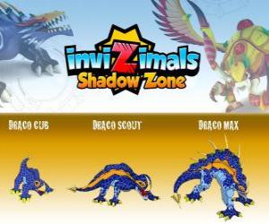 Draco Cub, Draco Scout, Draco Max. Invizimals Shadow Zone. An ancient ...