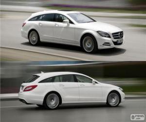 Mercedes-Benz CLS Shooting Brake puzzle & printable jigsaw